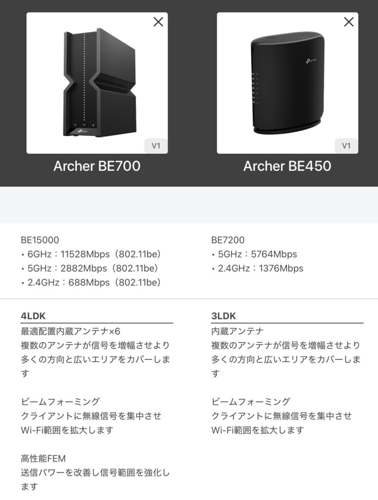 【レビュー】トライバンドWi-Fi 7 ルーター Archer BE700(BE15000)、4/15追記あり | カメラと猫が好き